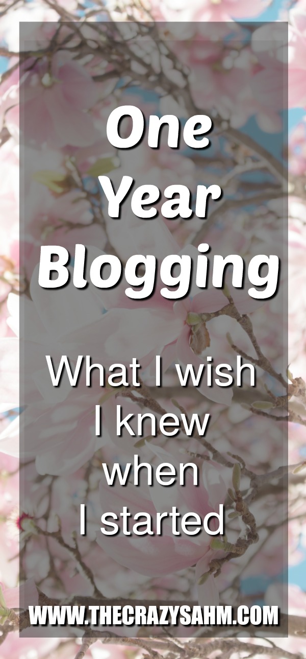 One Year Blogging Anniversary: If I knew then What I know Now ⋆ ...